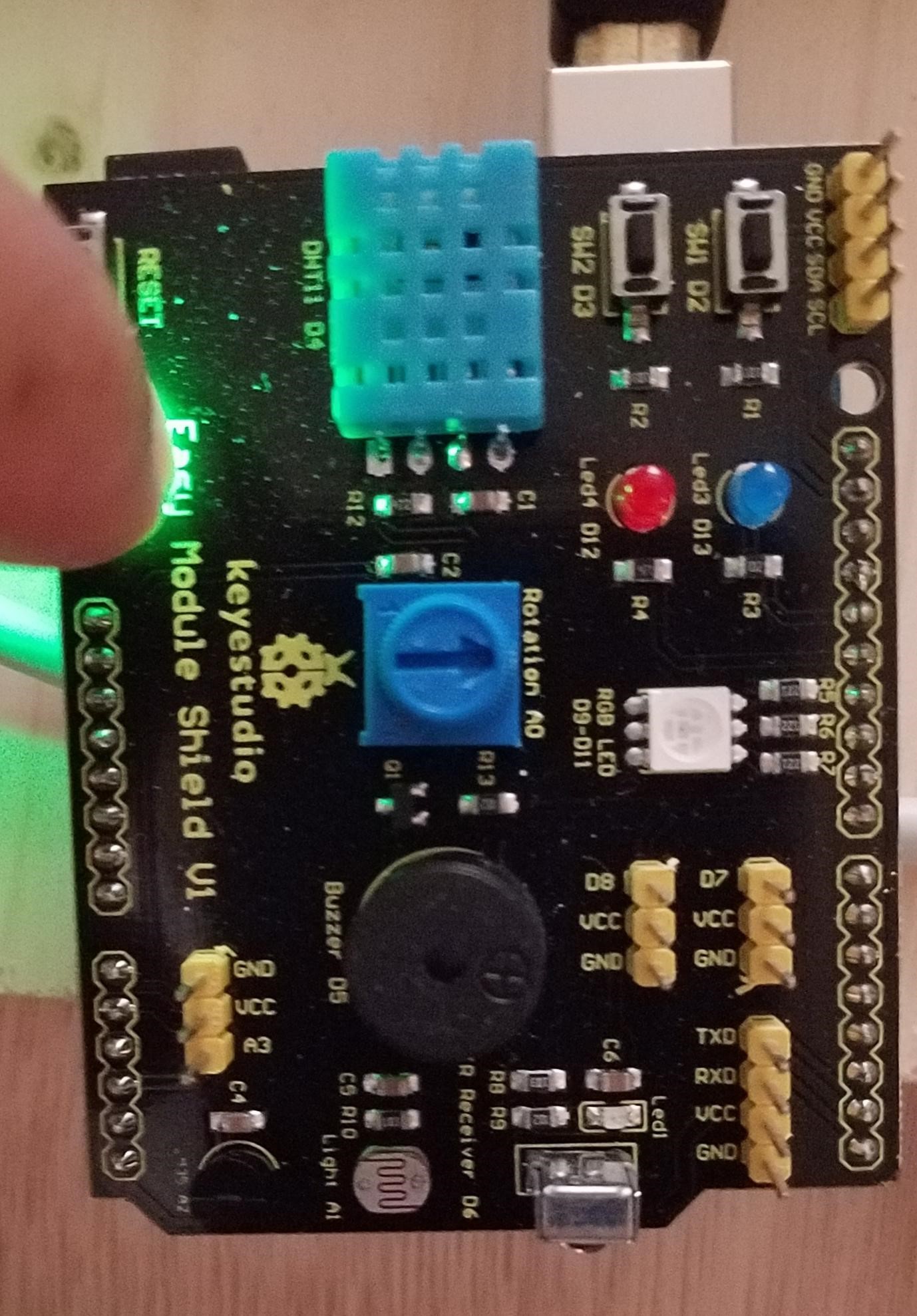 Adventure w Keyestudio’s K0183 shield v1 | Test Engineers Resource