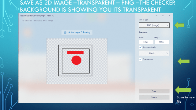 Convert PNG to Transparent PNG | Test Engineers Resource
