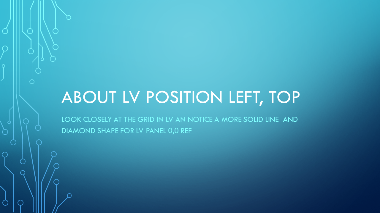 LV Position and Bounds | Test Engineers Resource