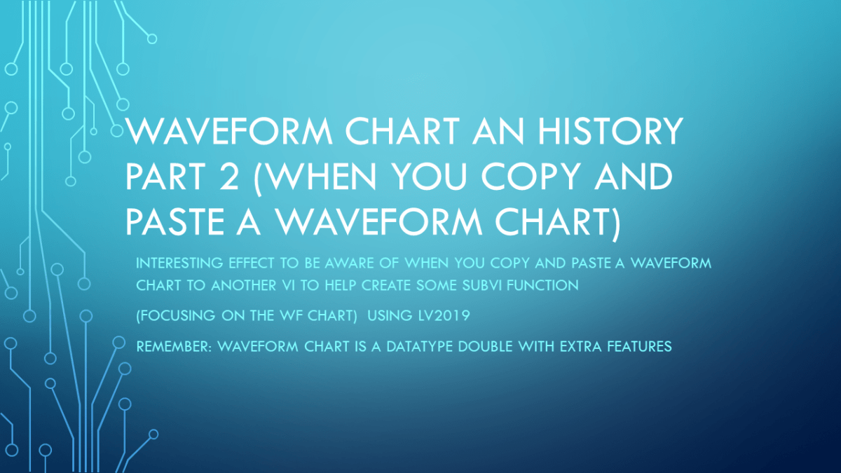 LV Waveform Chart and History Data part2 | Test Engineers Resource