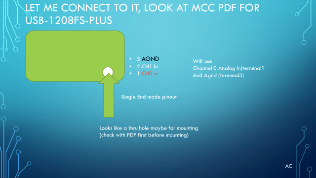 Python – MCC USB-1208FS-Plus | Test Engineers Resource