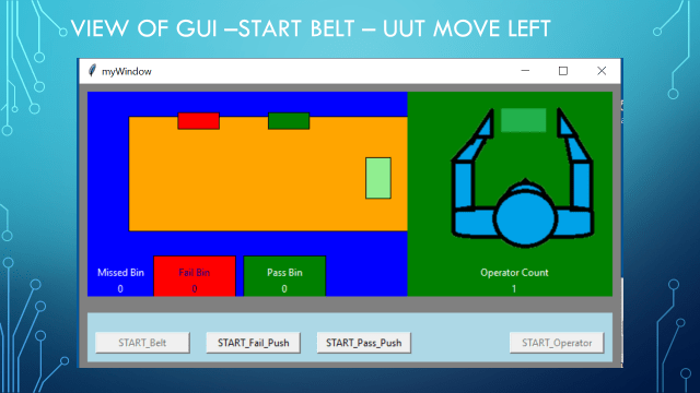 Python GUI – Production Line example | Test Engineers Resource