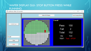 Python- Updated Wafer Display GUI with Test types | Test Engineers Resource