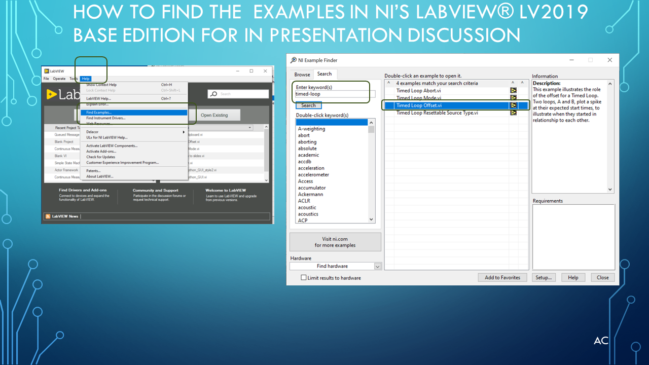 LV Timed Loop Structure – OFFSET | Test Engineers Resource